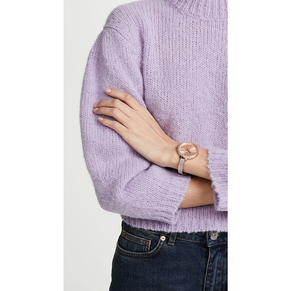 Michael Kors Jaryn Analog Gold Dial Women's Watch - MK3785