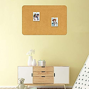 23.6 15.7 Cork Board Photo Wall, Suitable for Kindergarten Background Decoration, Color Felt Board Room Decoration