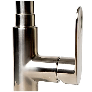ALFI brand ABKF3480-BN Kitchen Faucet, 15.25"H, Brushed Nickel