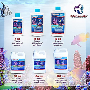 DrTim’s Aquatics First Defense for Saltwater Aquariums – Stress Relief & Immune System Support with Vitamins & Immunostimulants for Fish Tanks 4 oz.
