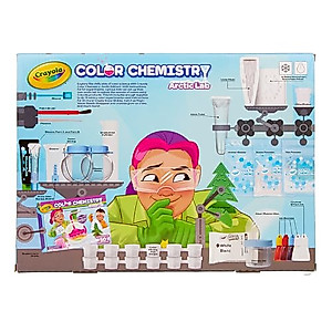 Crayola Arctic Color Chemistry Set for Kids, Steam/Stem Activities, Educational Toy, Ages 7, 8, 9, 10