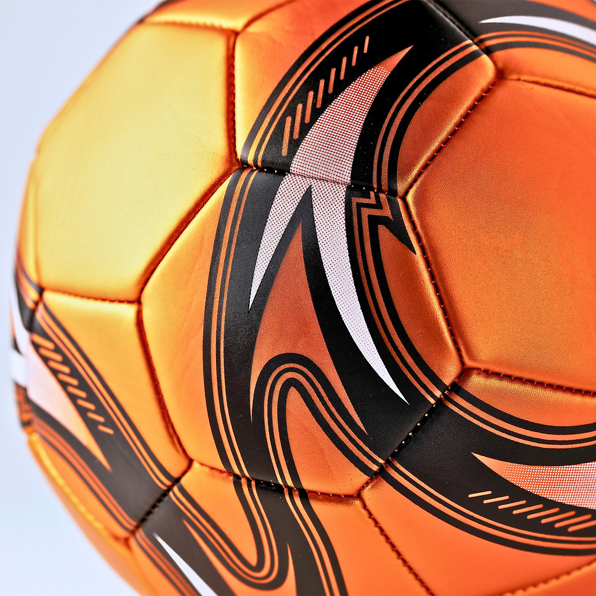 Western Star Soccer Ball Size 4 & Size 5 - Official Match Ball - 5 Colors - Youth & Adult Soccer Players - Helix - Attractive and Durable Design