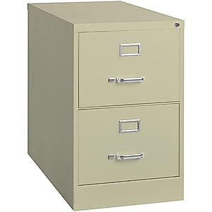 Scranton & Co 2 Drawer Legal File Cabinet in Putty