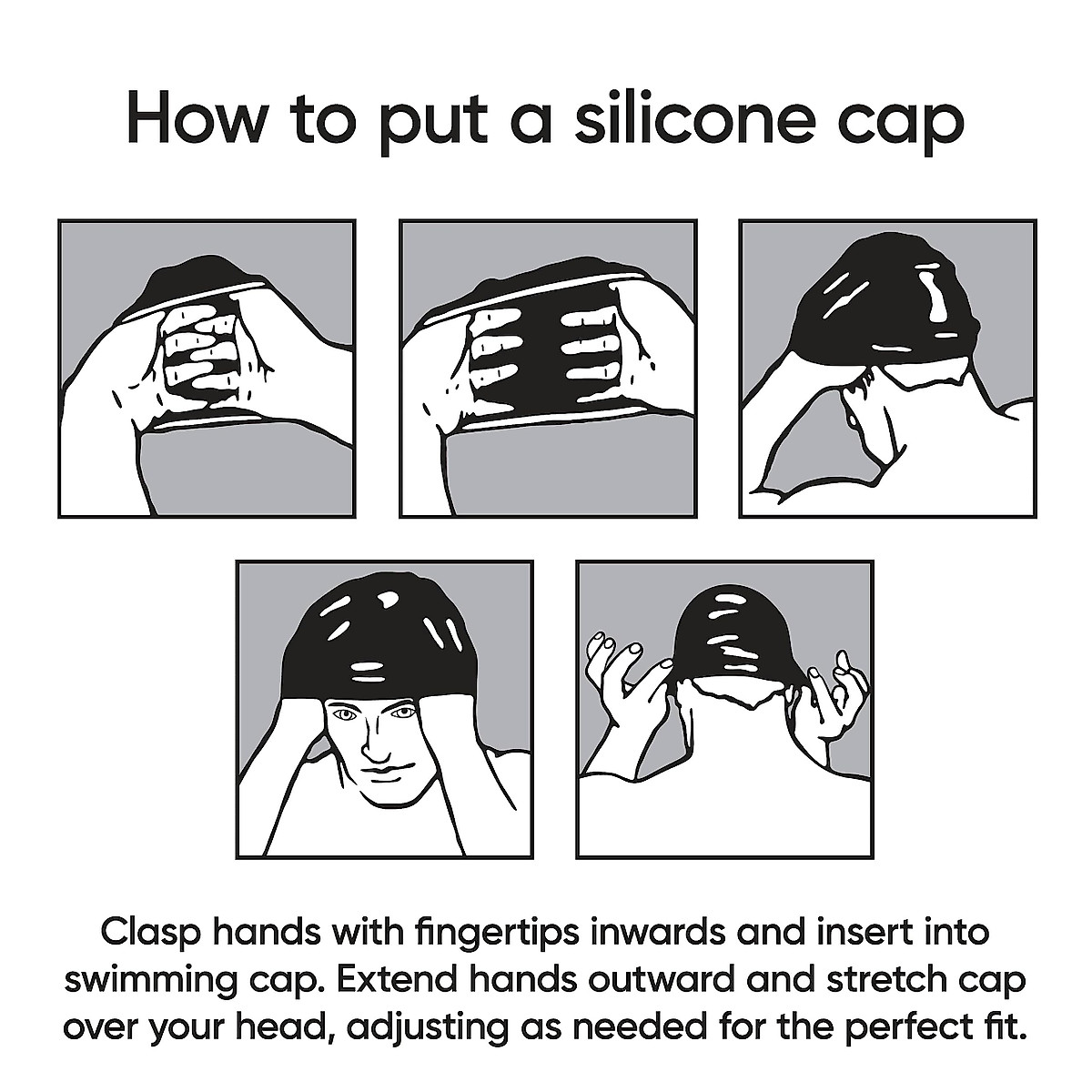 Speedo Unisex-Youth Swim Cap Silicone Junior Pink, One Size