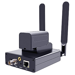 iseevy H.265 H.264 SDI Video Encoder Portable Wireless WiFi Encoder for IPTV Live Stream Broadcast Support RTMP RTMPS SRT RTSP UDP RTP HTTP FLV HLS TS Protocols and Live Platforms
