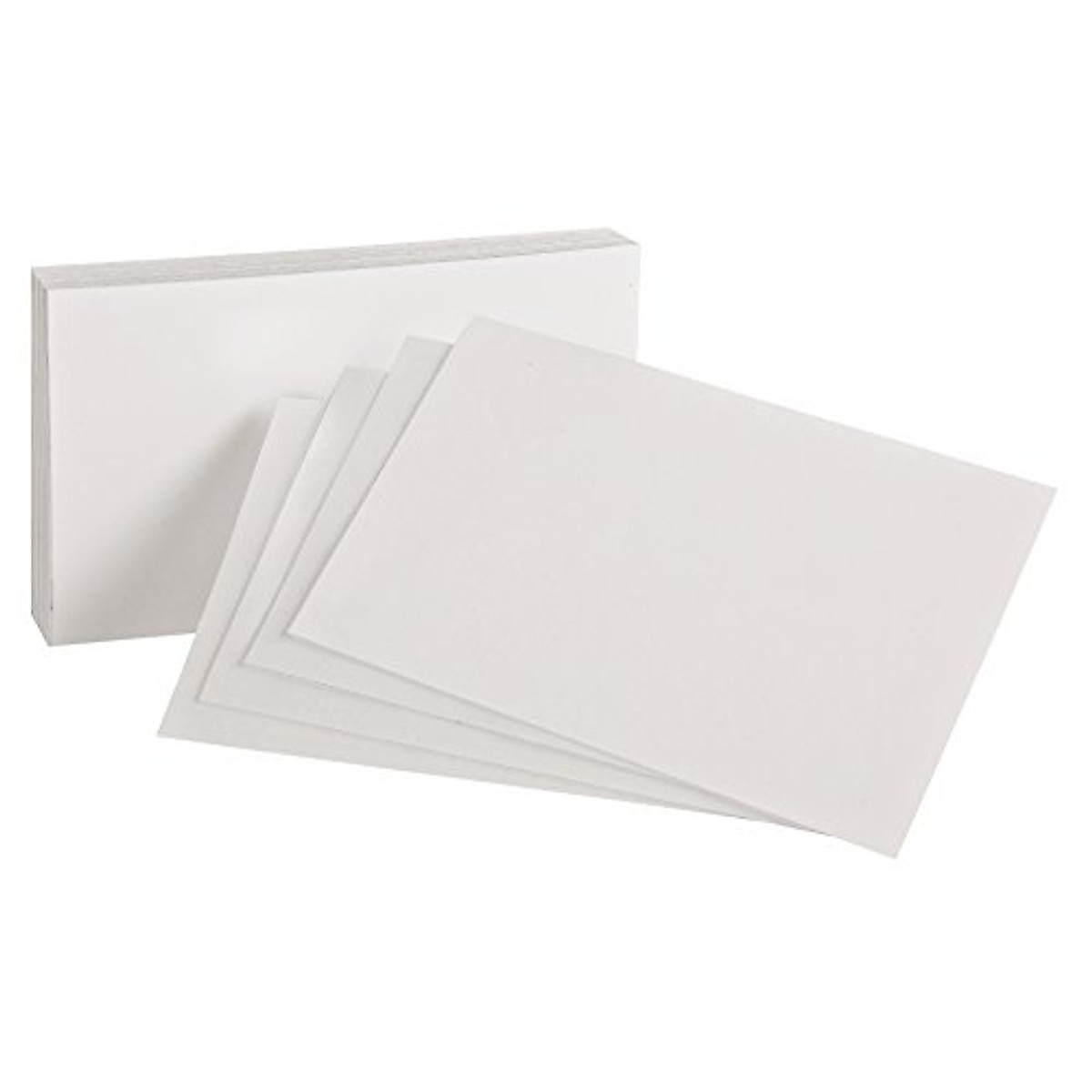 Oxford Blank Index Cards, 3" x 5", White, 100 Per Pack (40150-SP)