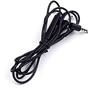 Sqrmekoko Audio Cable for Bose Around Ear AE2 AE2i AE2w Headphones Inline Mic Remote Audio Cord for iPhone Andriod (Inline MIC Remote)