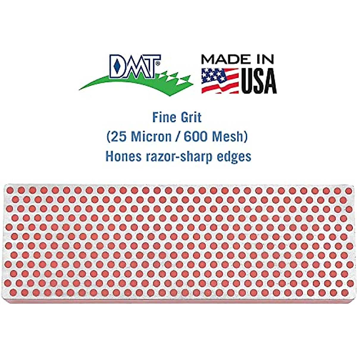 DMT 20062 Deluxe Diamond Knife Sharpening Kit with Hard Wood Box, Set of 3 Diamond Sharpening Stones, 6-Inch