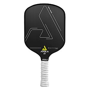 JOOLA Solaire Professional Pickleball Paddle with Carbon Friction Surface - Ideal Spin, Power, & Control - Pickleball Racket with Reactive Polypropylene Honeycomb 14mm Core - Paddle Cover Included