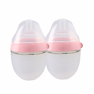 Comotomo Natural Feel Baby Bottle, 4 Pack