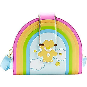 Care Bears Funshine Bear Rainbow Swing Crossbody Bag