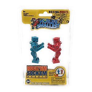 Worlds Smallest Rock 'Em Sock 'Em Robots