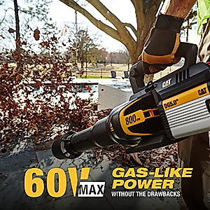 Cat® 60V Blower with Brushless Motor 800 CFM (Battery & Charger Included) - DG651