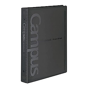 Kokuyo binder notebook campus B5 26 holes up to 150 sheets of black Le -633ND