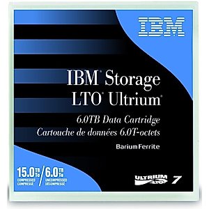 IBM Media 38L7302 ULTRIUM LTO 7 Tape Cartridge - 6.0TB