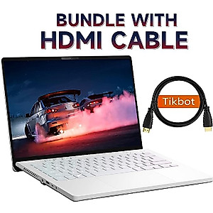 Asus ROG Zephyrus 14” WQXGA 120Hz Gaming Laptop – AMD Ryzen 9 6900HS– Radeon RX 6700S-Window 11 Home，with HDMI Cable(40GB RAM | 1TB SSD)