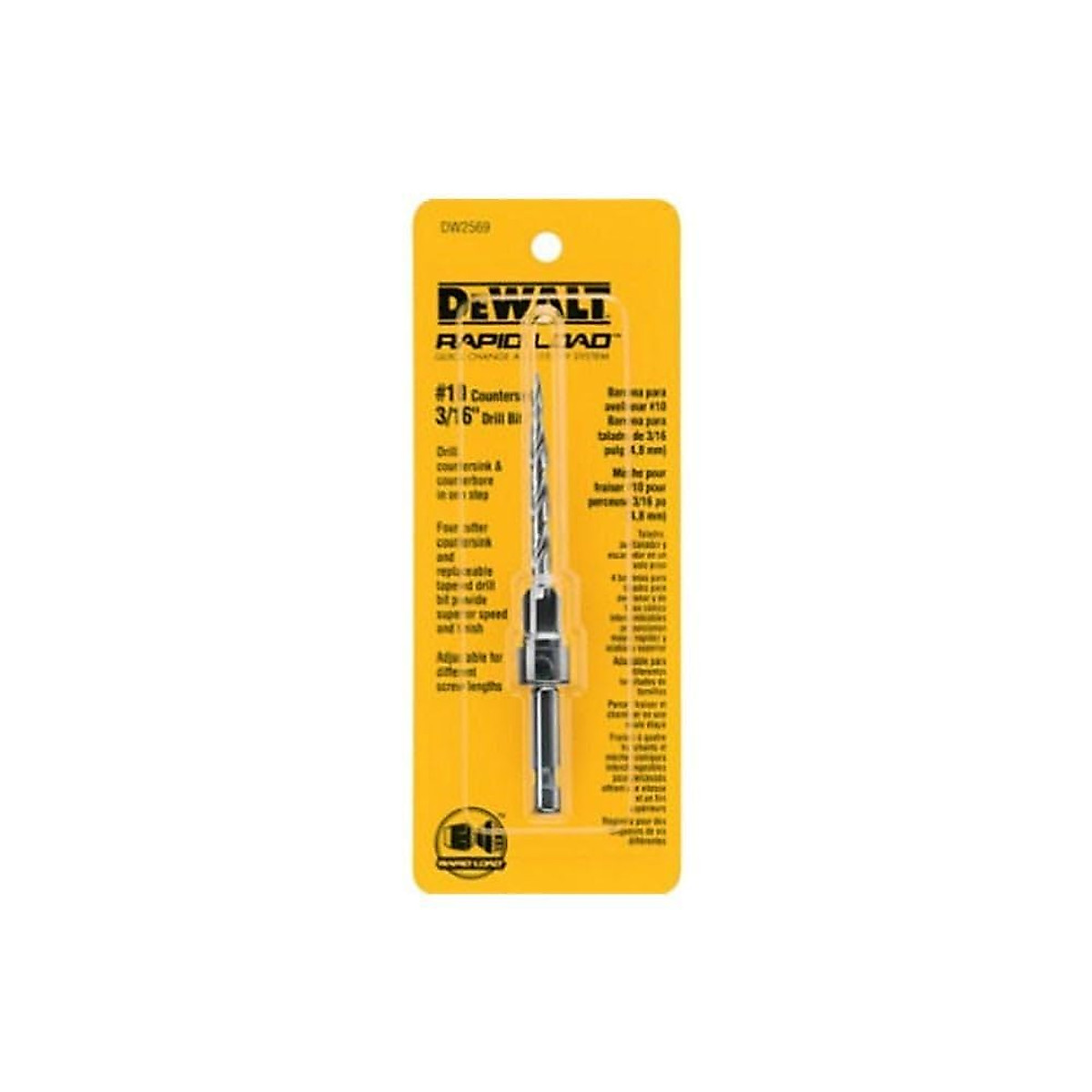 DeWalt DW2710#6 Replacement Drill Bit & Countersink