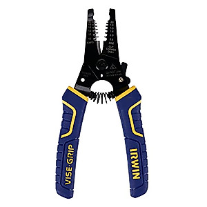 IRWIN VISE-GRIP Wire Stripping Tool / Wire Cutter, 6-Inch (2078316)