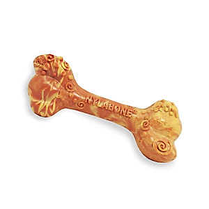 Nylabone Power Chew Flavor Frenzy Bone Chew Toy for Dogs, Indestructible Chew Toys for Aggressive Chewers, Bacon Flavor, X-Large/Souper - 50+ lbs. (1 Count)