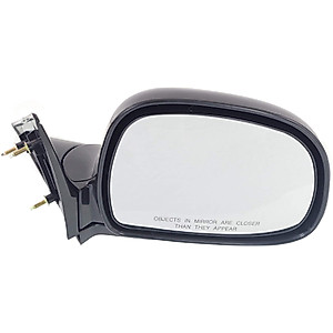 Kool Vue Left & Right Door Mirrors Compatible With Chevrolet S10 1994-1998 Paintable Pair Standard Cab