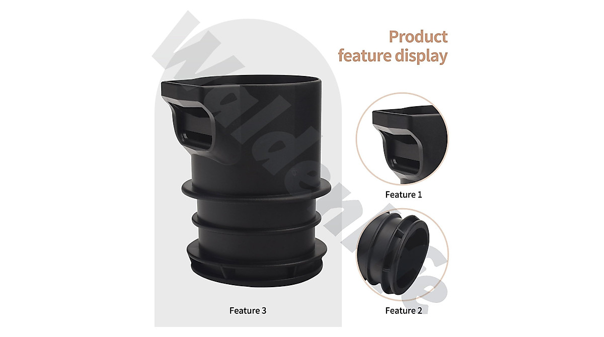 Electric Leaf Blower Adapter Pipe for Black-Decker BV6000, BV3600