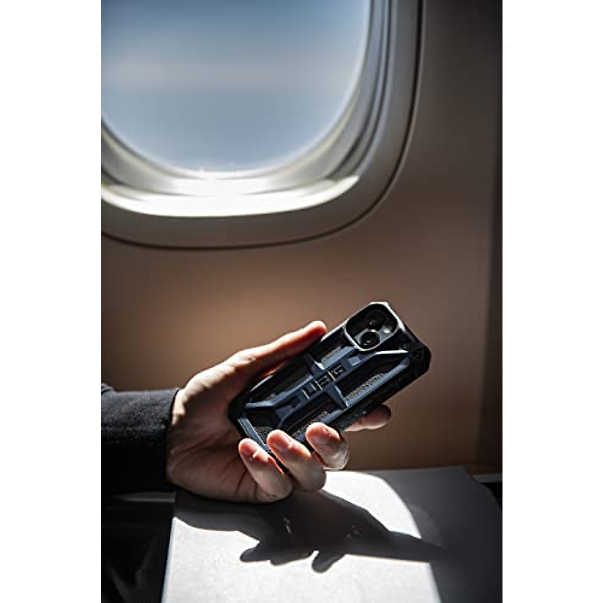 URBAN ARMOR GEAR UAG Designed for iPhone 13 Pro Max Case Blue Mallard Rugged Lightweight Slim Shockproof Premium Monarch Protective Cover, [6.7 inch Screen]