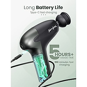 BOB AND BRAD Massage Gun, UNI Mini Massage Gun Deep Tissue Muscle Massage Gun, Upgrade 10mm Amplitude Portable Percussion Massage Gun, Massagers Gun Handheld Deep Tissue Mini Travel Massage Gun