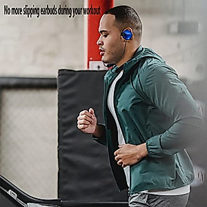 Comfortable Small Bluetooth Headphones,You Can Wear All Day.Wireless Earbuds that don't Fall Out,for Workout and Running,Neckband Earphones,with Mic,Lightweight,Clip on Headphones,Behind the Neck