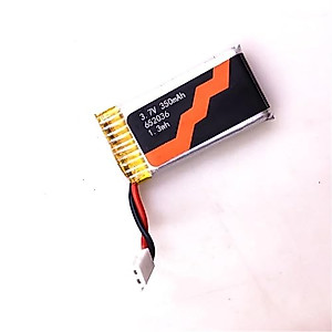 WAYRICH RC Helicopter Battery, for C119 Helicopter RC Lipo Battery 3.7V 350mAh Replacement for C119 RC Helicopter Accessories (Color : 1pcs)