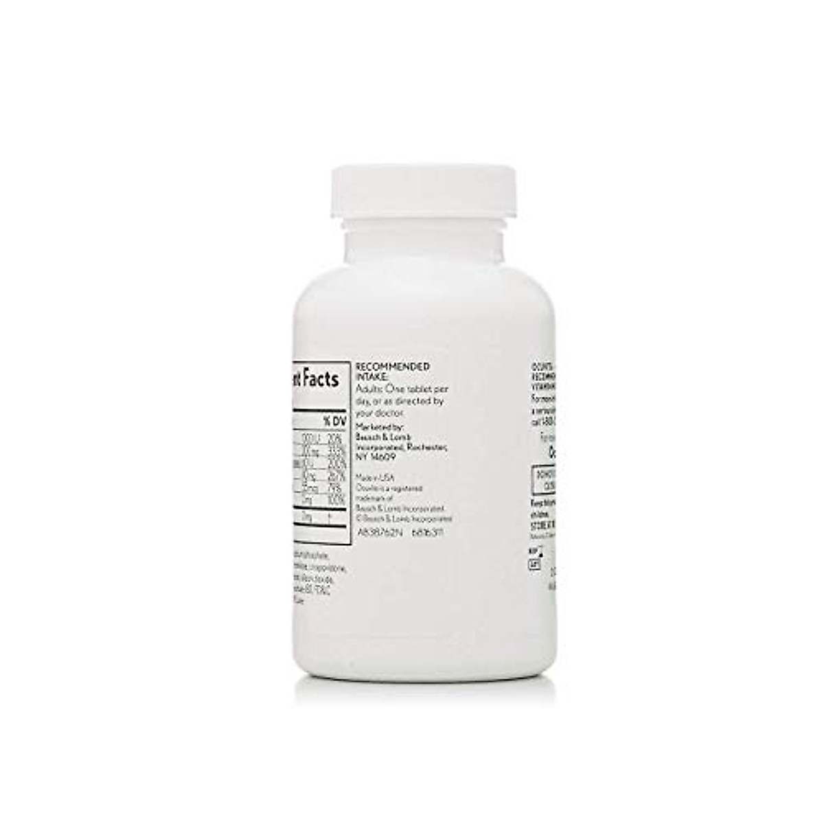 Bausch & Lomb Ocuvite Vitamin and Mineral Supplement for Eyes with Lutein Tablets, 240-Count