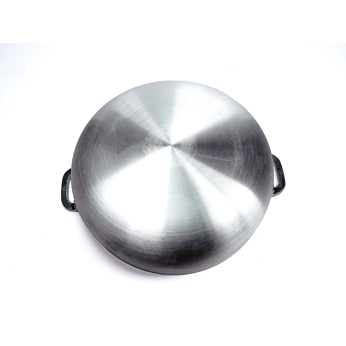 Uniware Aluminum Heavy Gauge Caldero Dutch Oven With Glass Lid, Silver, 15 quart