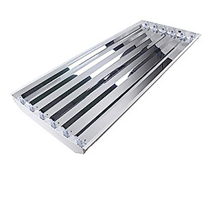(2) T8 LED High Bay 6 Tube Warehouse Shop Commercial Light Fixture USA Made