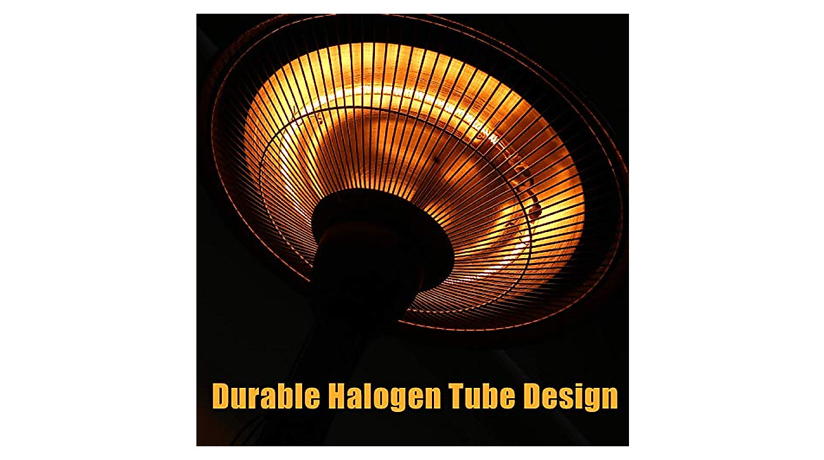 Star Patio Electric Patio Heater - Portable & Stylish