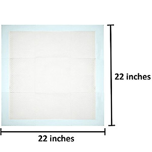 Super Absorbent Disposable Cage Liners - 30 Count - for Small Animals - Guinea Pigs, Hedgehogs, Hamsters, Chinchillas, Rabbits, Cats, Reptiles and Other Small Animals