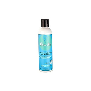 Curls Creamy Cleanser - Sulfate Free Shampoo - Safe For Chemically Altered & Color Treated Strands - For Wavy, Curly, and Coily Hair, 8oz