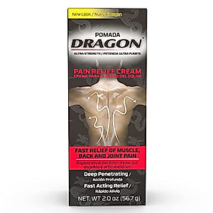 Dragon - Ultra Strength Pain Relief Cream for Muscle, Back and Joint Pain Cream, 2 Ounce (Pack of 3)