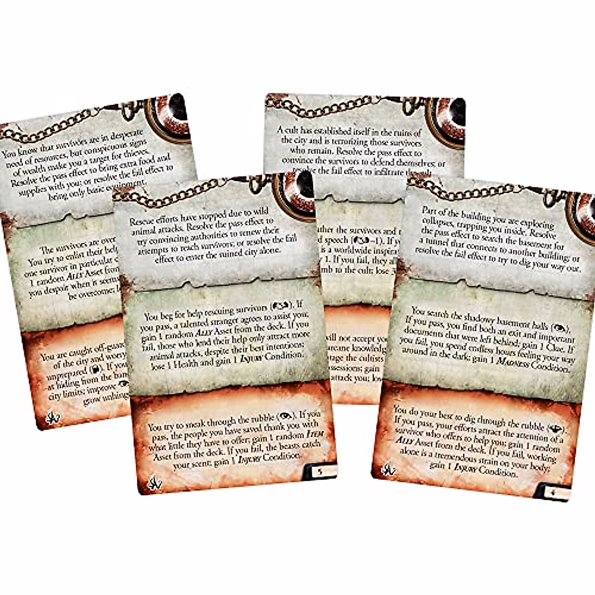 Eldritch Horror Cities in Ruin Board Game EXPANSION | Mystery Game | Cooperative Board Game for Adults and Family | Ages 14+ | 1-8 Players | Avg. Playtime 3 Hours | Made by Fantasy Flight Games