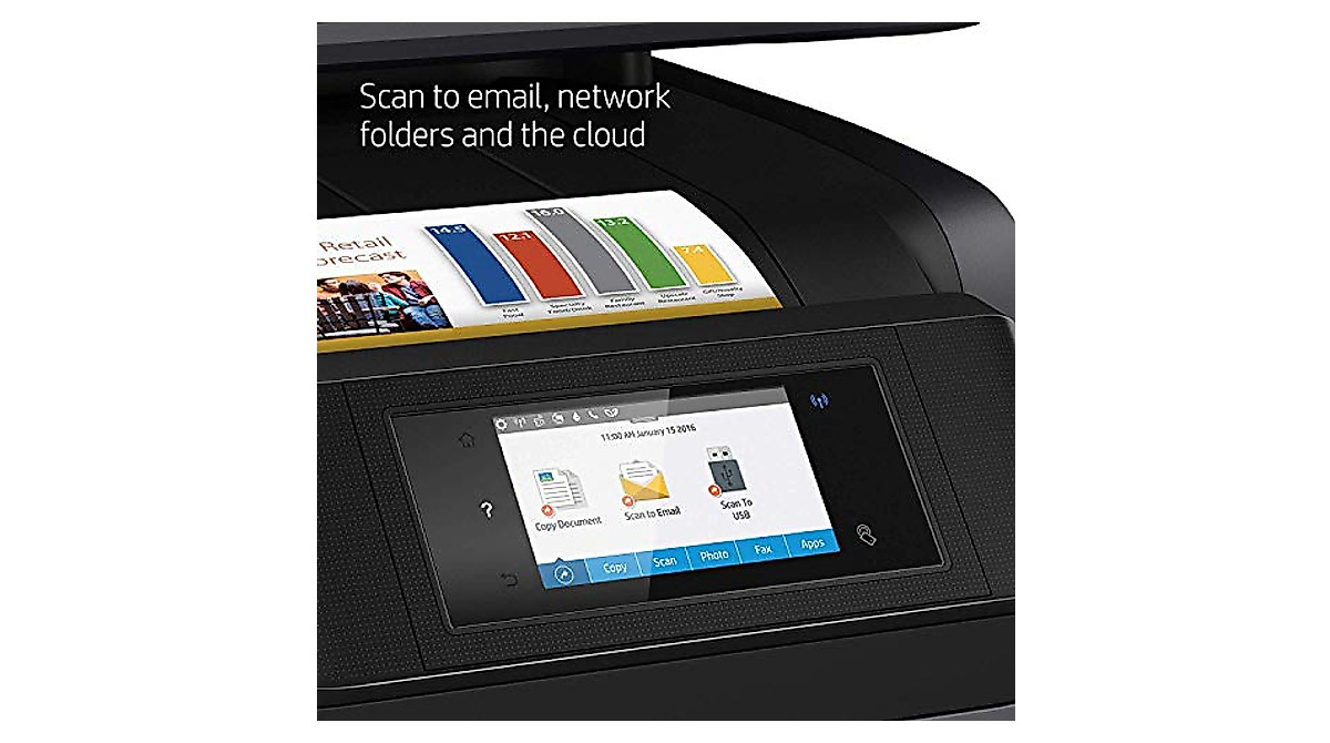 HP OfficeJet Pro 8720 Wireless Printer - All-in-One