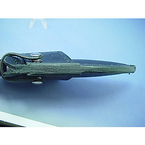 Buck 124 Cross Draw Knife Sheath Made Out of Buffalo Hide Leather.