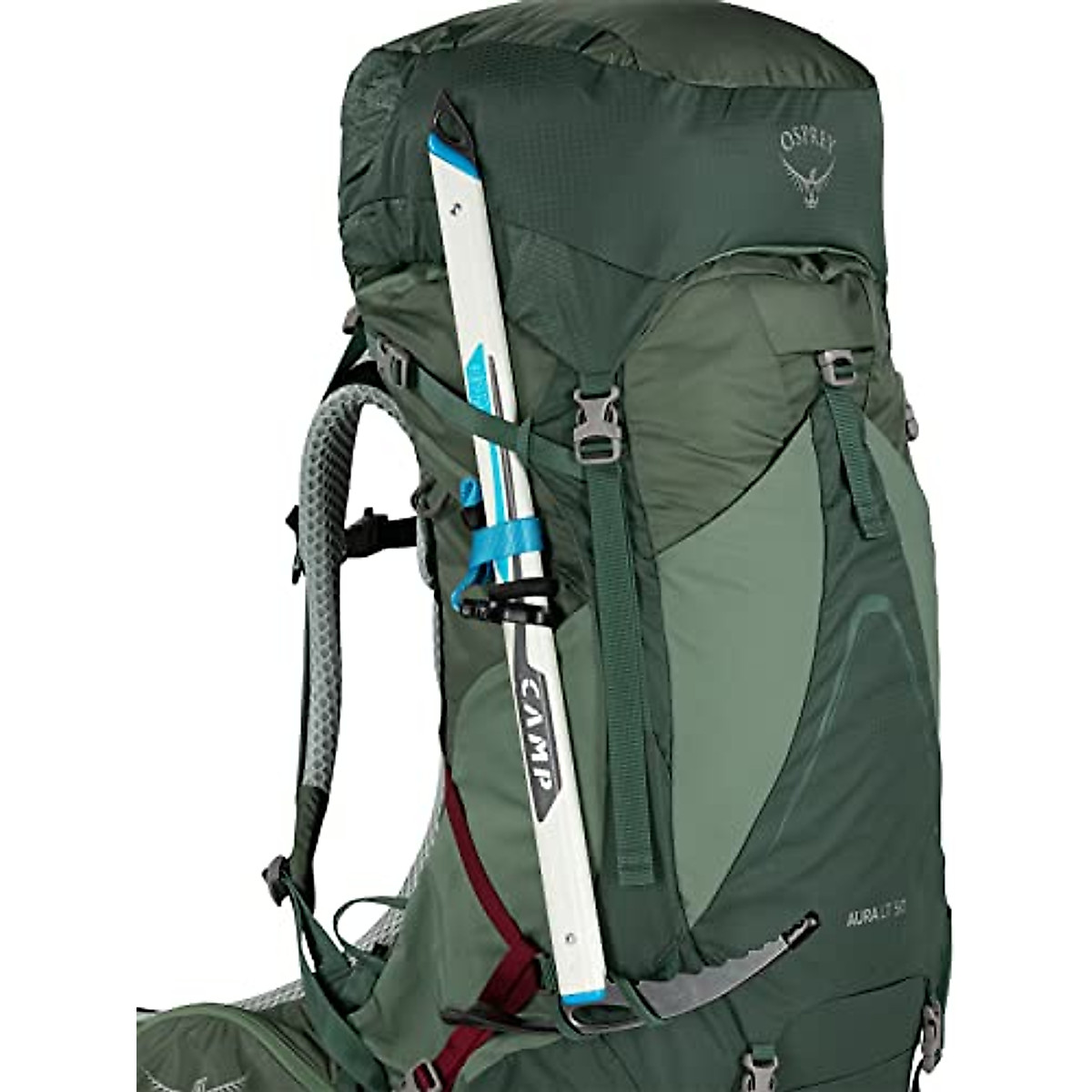 Osprey Aura AG LT 50L Women's Backpacking Backpack, Antidote Purple, WXS/S