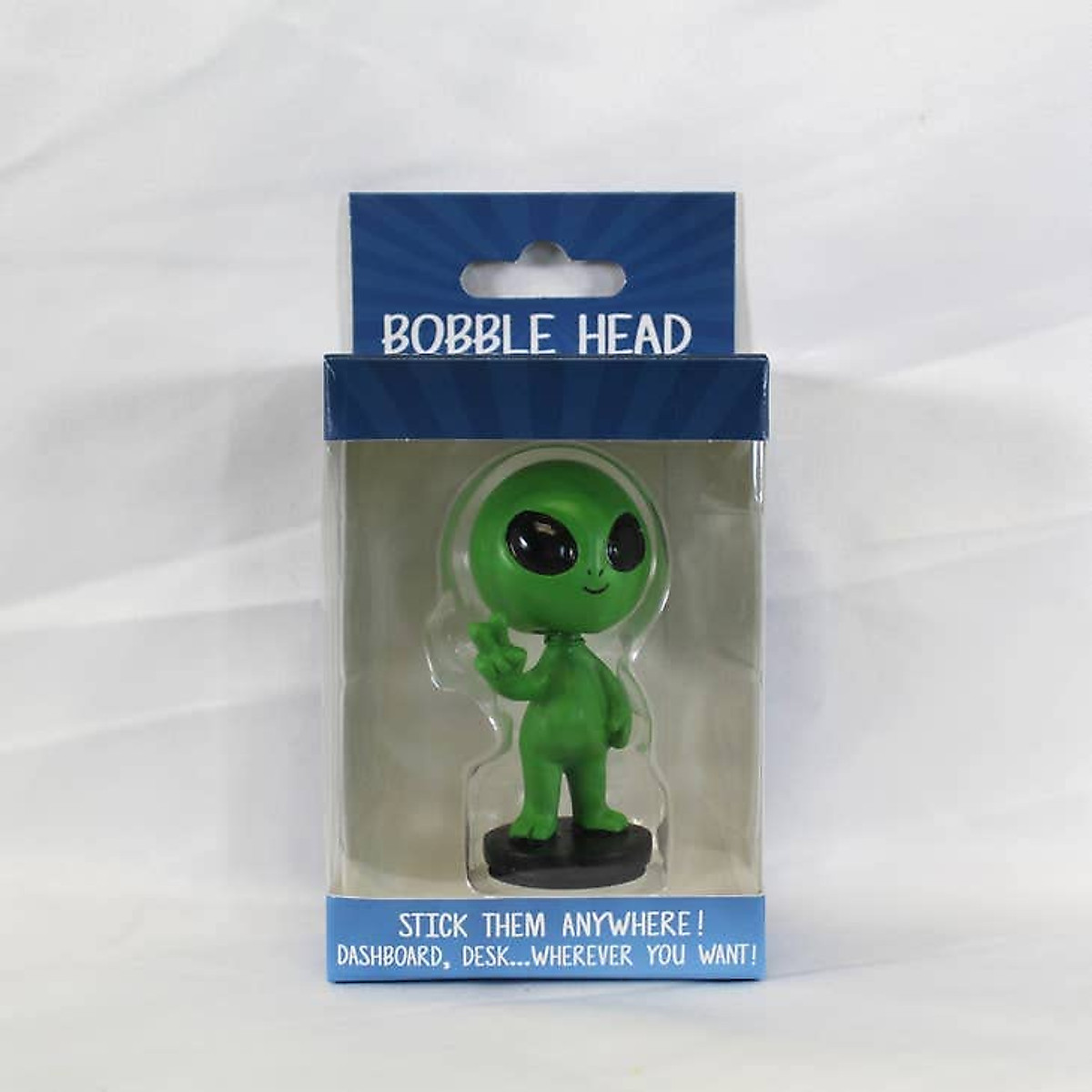 Kalan Bobble Head Alien - Now You Can Stick an Alien on Your Desk or Dashboard! - Gift - Conversation Piece