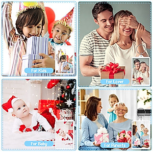 Inbagi Picture Frame Keychain Acrylic Photo Keychain Clear Rectangle Acrylic Keychain Blanks 2 x 3inch(12 Pieces)