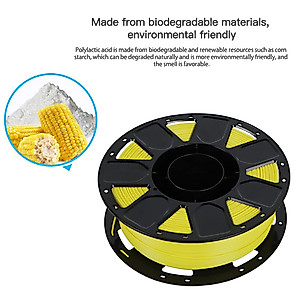 ARAMOVA Ender Series- PLA 3D Printer Filament 1.75mm, Upgrade Stronger Toughness Printing Consumables, Dimensional Accuracy ± 0.03 mm, 1 KG (2.2 LBS)