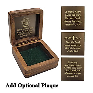 Engraved Compass for Son, Grandson | Personalized Baptism Gifts for Boys | Graduation Gift for Him (Design My Own)