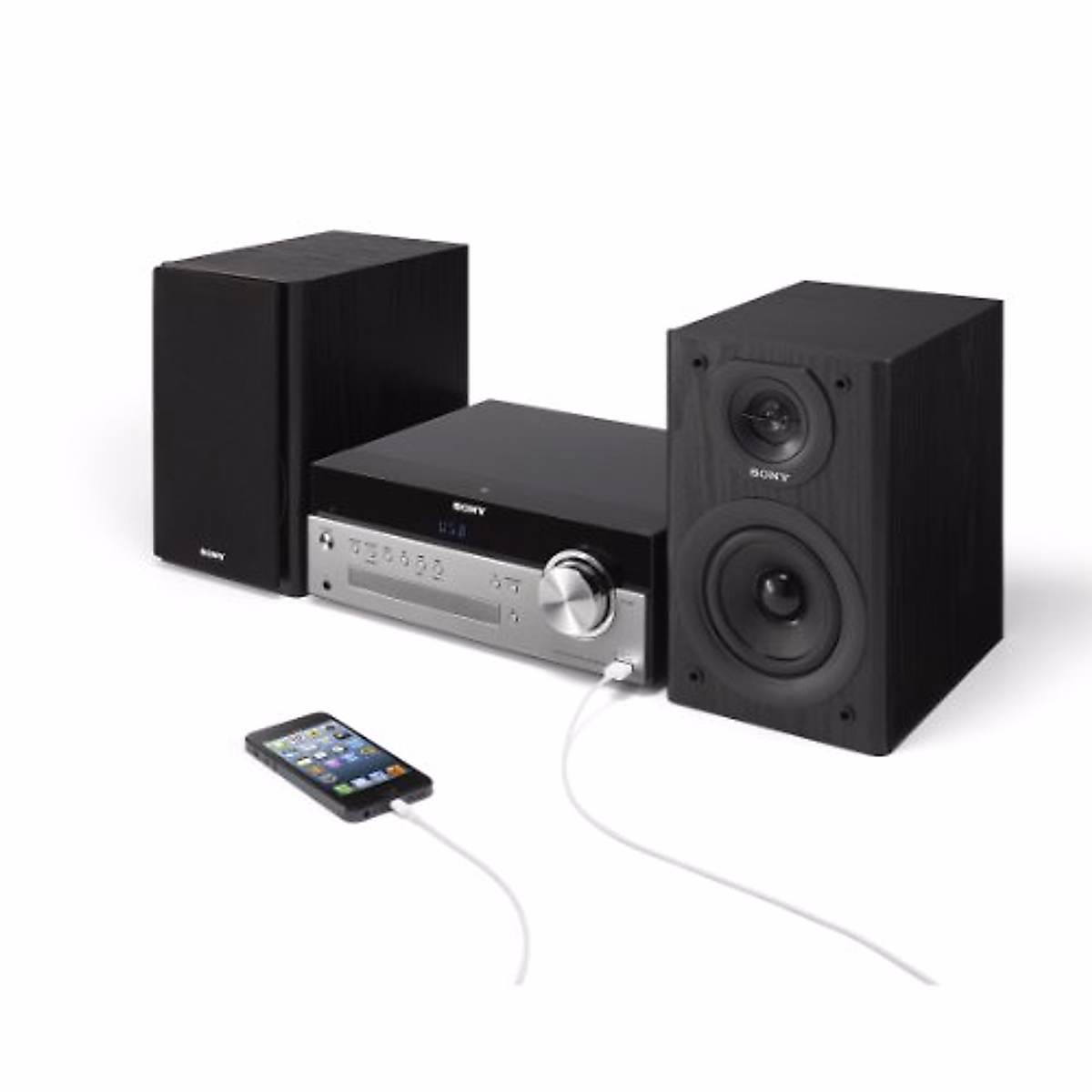 Sony CMTSBT100 Micro Music System with Bluetooth and NFC
