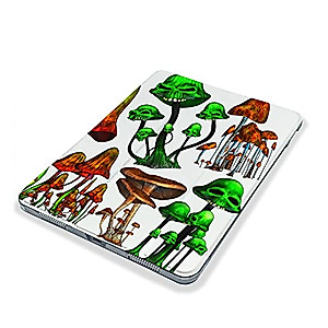 Cute Trippy Mushroom Toadstool case Compatible with iPad Mini Air Pro 7.9 8.3 9.7 10.2 10.9 11 12.9 inch Pattern Cover New 2022 2021 Trifold Stand 3 4 5 6 7 8 9 Generation 597 (9.7" 5/6 gen)
