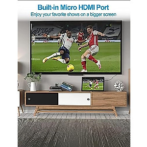 AWOW Tablet 10.1 inch Android 11 Tablet, 4GB RAM+64GB ROM, Computer Tablets with 6000mAh, Dual 13MP+5MP Camera, WiFi, Bluetooth, GPS, 1TB Expand Support, IPS Full HD Display
