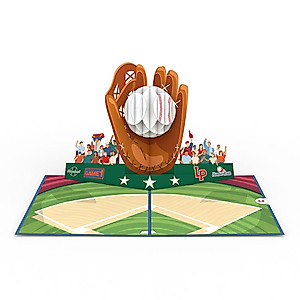 Lovepop Baseball Father's Day 3D Pop Up Greeting Card, 1 Ct, 5 X 7 Inches, Gifts For Dad