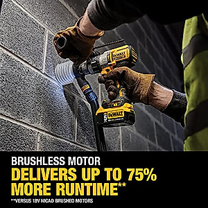 DEWALT 20V MAX XR Hammer Drill Kit, Brushless, 3-Speed, Cordless (DCD996P2)