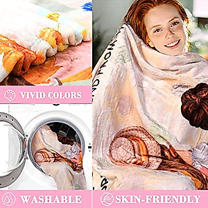Inneroam Gifts for Mom, Mothers Birthday Gifts Blanket 50 * 60 inch Basket for Mom Self Care Women Gift Box to My Mom from Daughter Son Includes Bracelets Eye Mask Makeup Bag Mirror Jewelry Plate